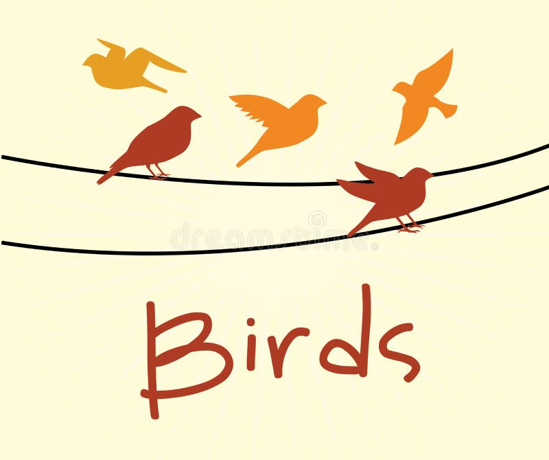 Birds design stock vector. Illustration of beautiful - 35709000