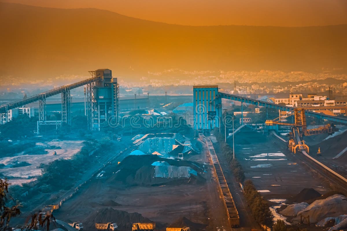 Mining Birds Eye View Environment Stock Photos - Free & Royalty-Free ...