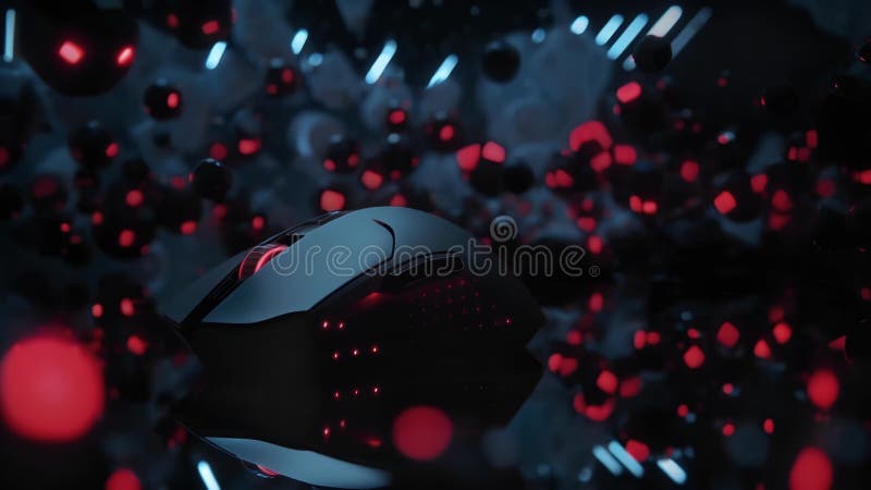 A Birds Eye View of a Professional Gaming Mouse Covered in Buttons ...