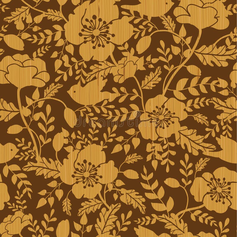 Beautiful Seamless Rococo Pattern Stock Vector - Illustration of ...