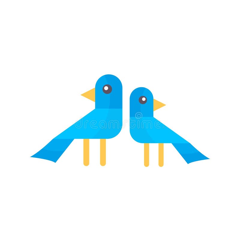 Birds Icon Image. stock vector. Illustration of icon - 284216516