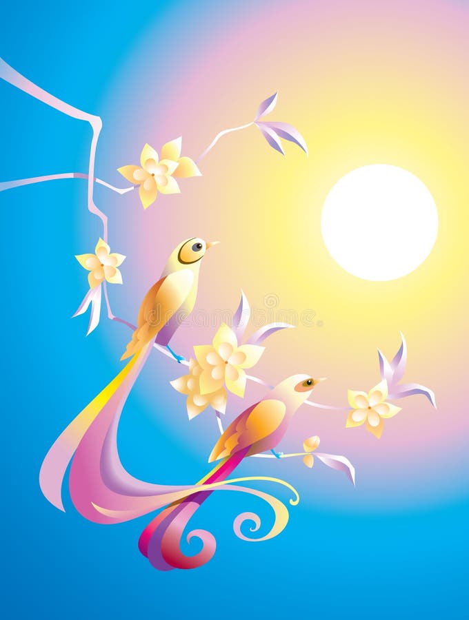 Chinese Birds Stock Illustrations – 4,692 Chinese Birds Stock ...