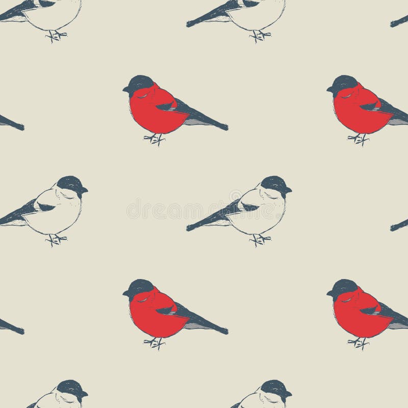 Birds pattern stock vector. Illustration of birds, decoration - 43212699