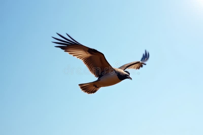 Birds Soaring High stock illustration. Illustration of high - 373131242