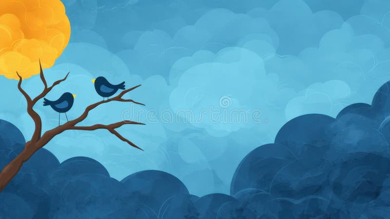 Birds Soaring High in the Sky, Representing Growth and Development ...