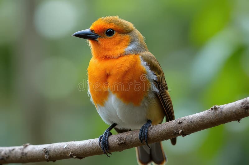 Birds in Their Natural Environment Stock Illustration - Illustration of ...