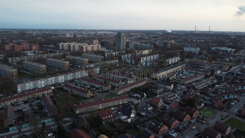 Birdview of Town stock image. Image of birdview, town - 241967871
