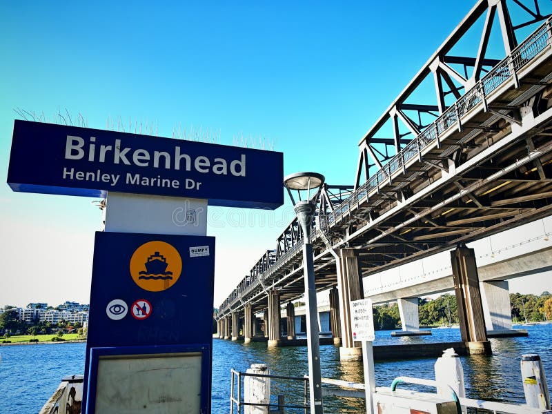 Birkenhead Point Ferry Wharf @ Sydney Australia Editorial Photo - Image ...