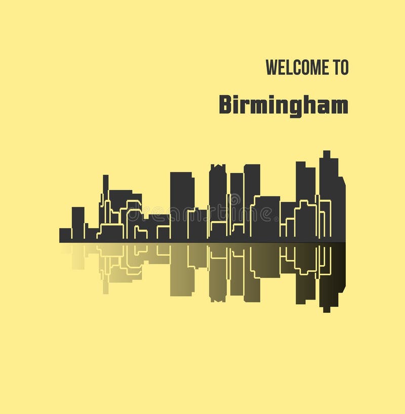Birmingham, Alabama (silhouette) Stock Vector - Illustration of alabama ...
