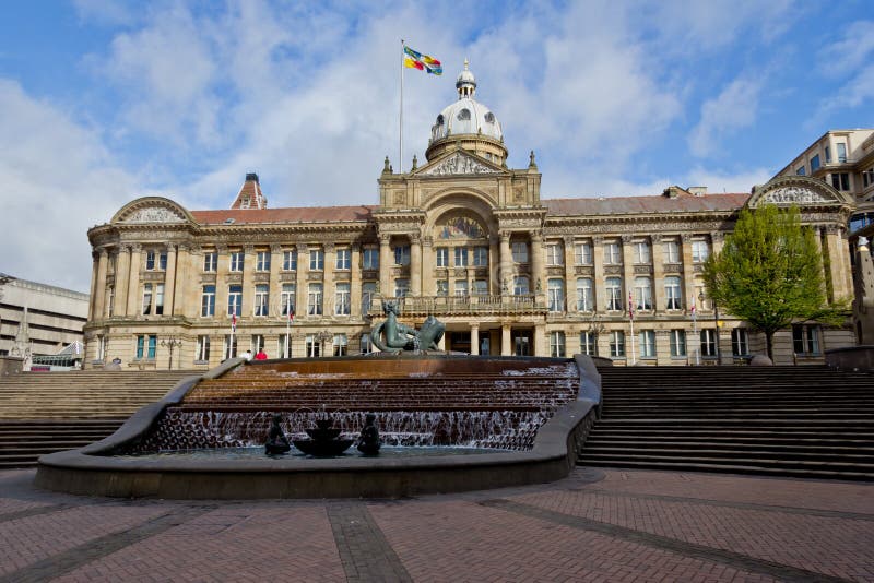 Birmingham City Council on a Sunny Day Editorial Photo - Image of ...