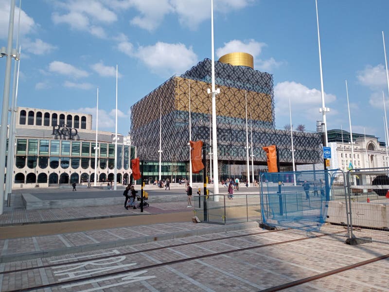 Birmingham City Library editorial photo. Image of architecture - 244117661