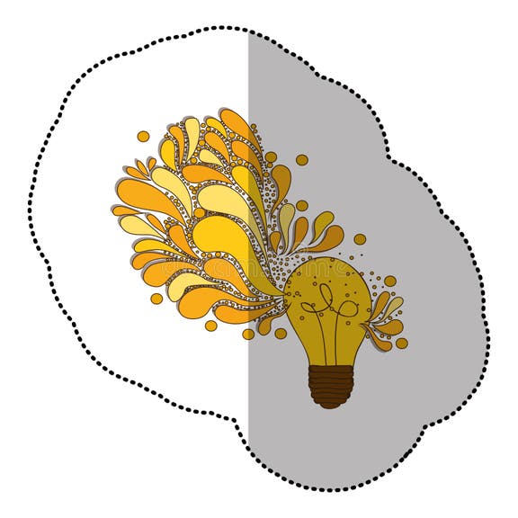 Birnengehirn-Ideenikone stock abbildung. Illustration von intelligenz ...