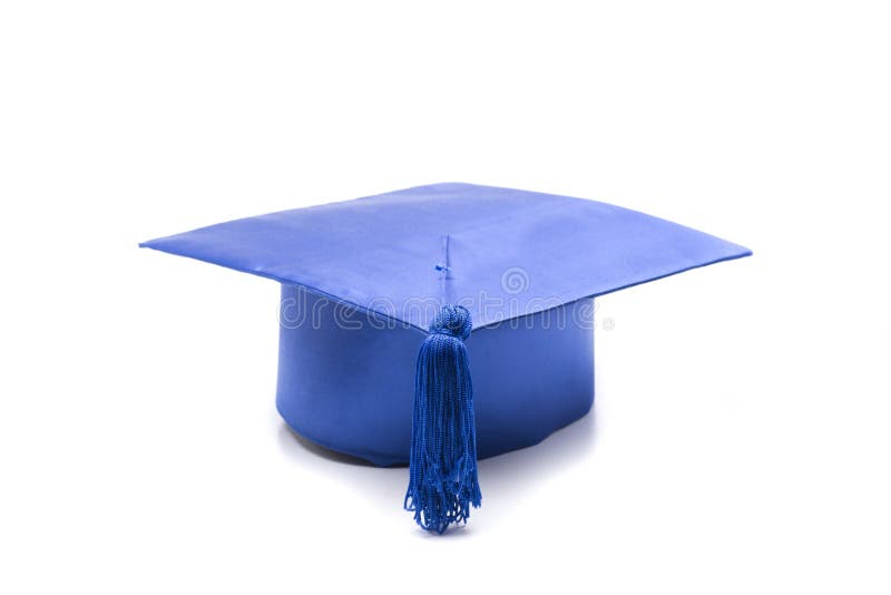 Graduación del birrete foto de archivo. Imagen de blanco - 41991568