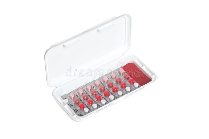 Packet of Birth Control Pills Stock Image - Image of contraceptive ...