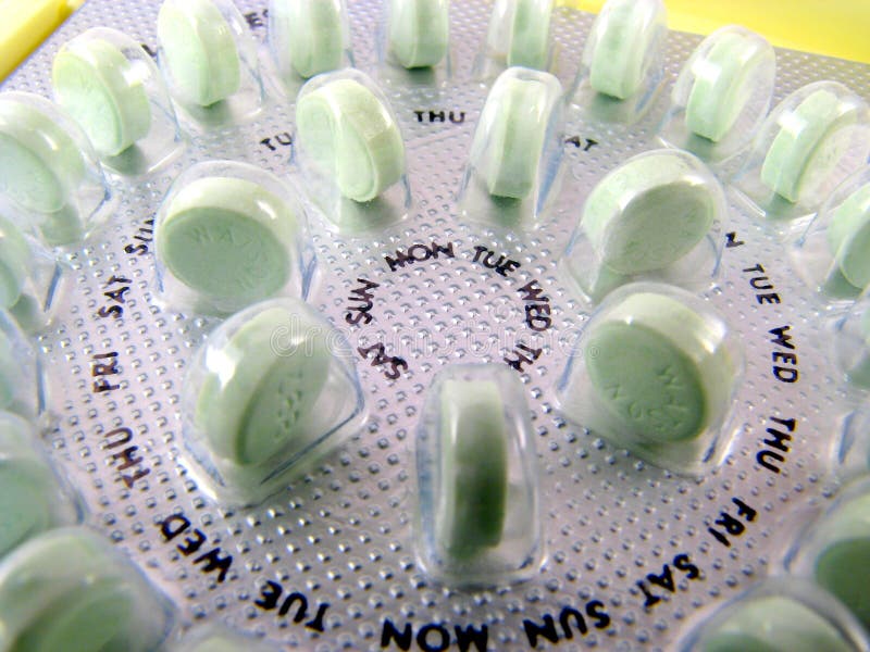 Birth Control Pills stock image. Image of package, contraception - 7576229