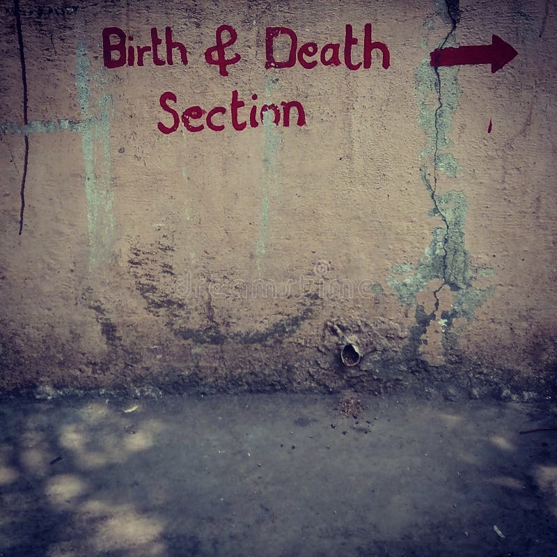 Birth and Death stock photo. Image of birth, represent - 92526802