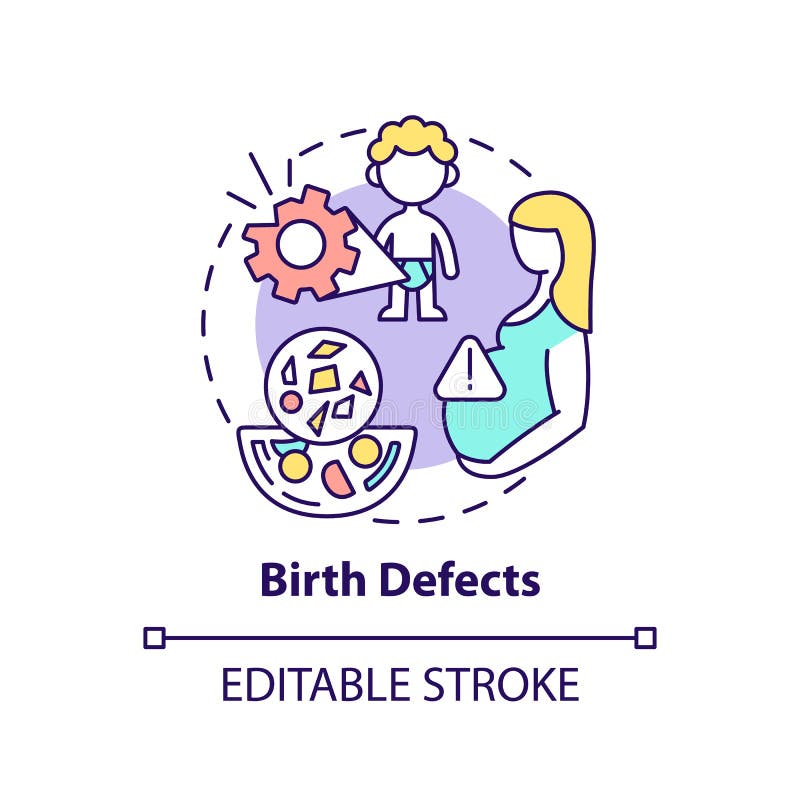 Human Contamination Concept Icon Stock Vector - Illustration of icon ...