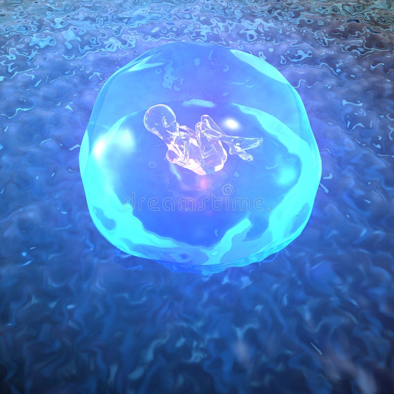 Birth of the life stock illustration. Illustration of biology - 12184155