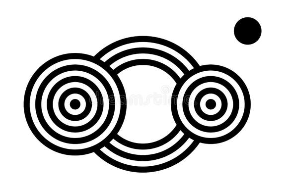 A New World Detaches Itself from the Old One, Crop Circle Pattern Stock ...