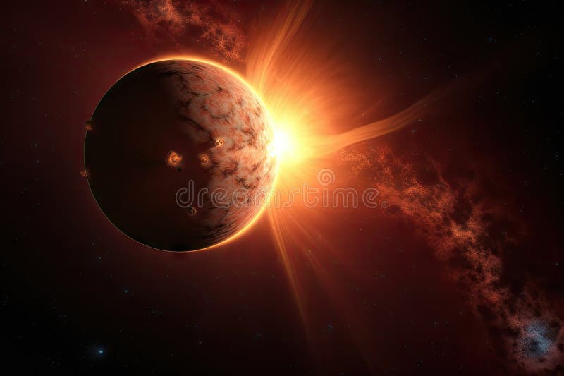 The Birth of a Star, Seen from the Perspective of a Neighboring Planet ...