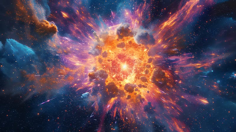 Birth of Stars stock illustration. Illustration of creation - 313388035