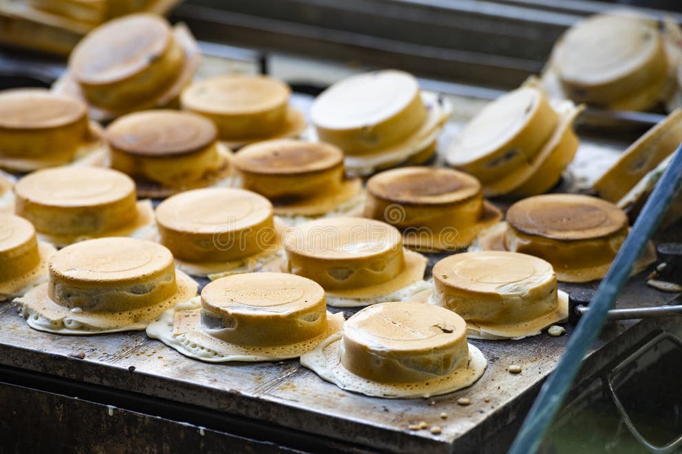 The Birth of Wheel Cakes stock image. Image of street - 369385997