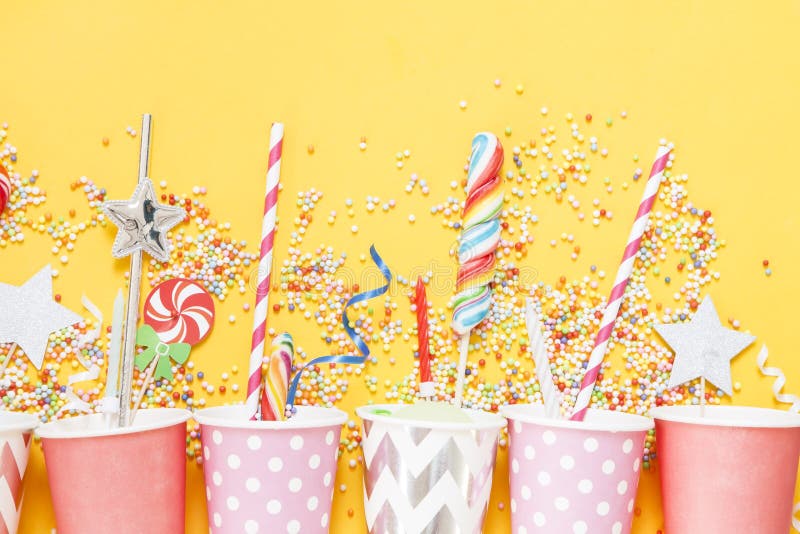 Birthday accessory stock image. Image of carnival, decorated - 155213197