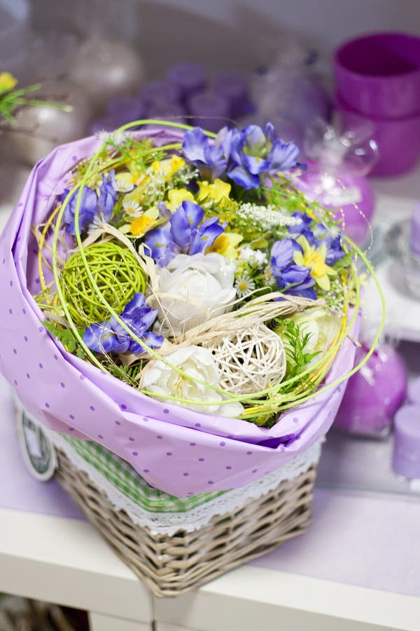 Birthday bouquet stock image. Image of fresh, bright - 83282347