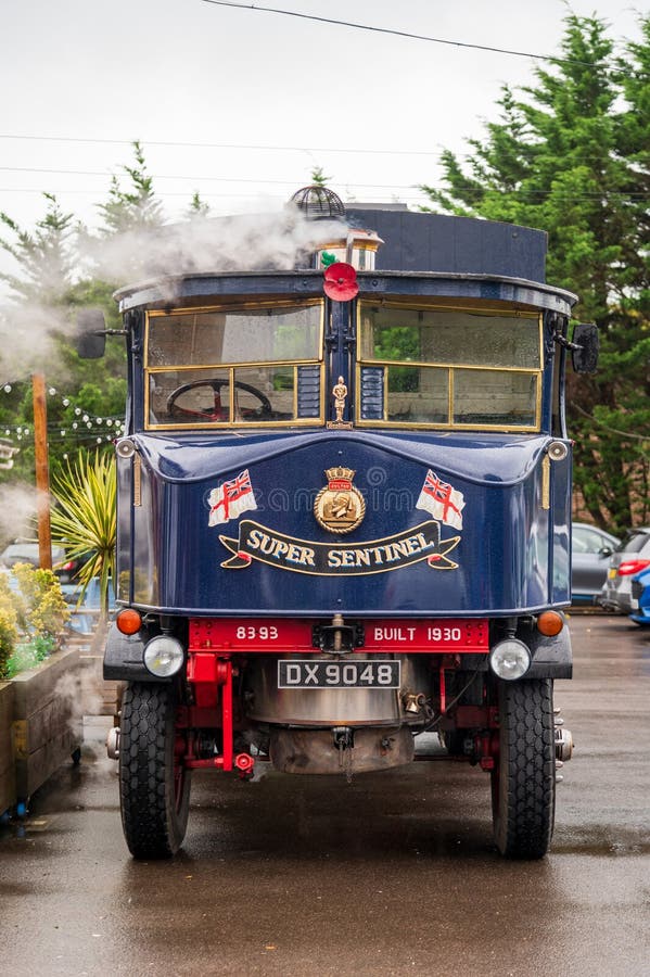 Super Sentinel Steam wagon editorial image. Image of shropshire - 301280820