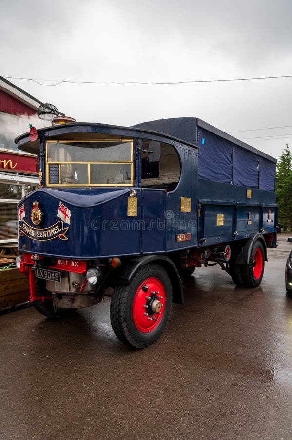 Super Sentinel Steam wagon editorial photography. Image of powered ...