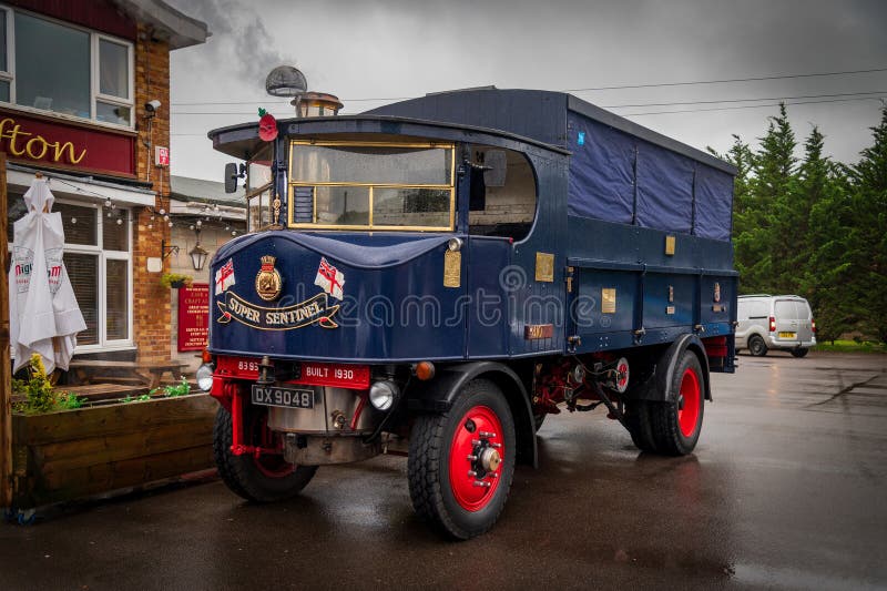 Super Sentinel Steam wagon editorial stock photo. Image of locomotives ...