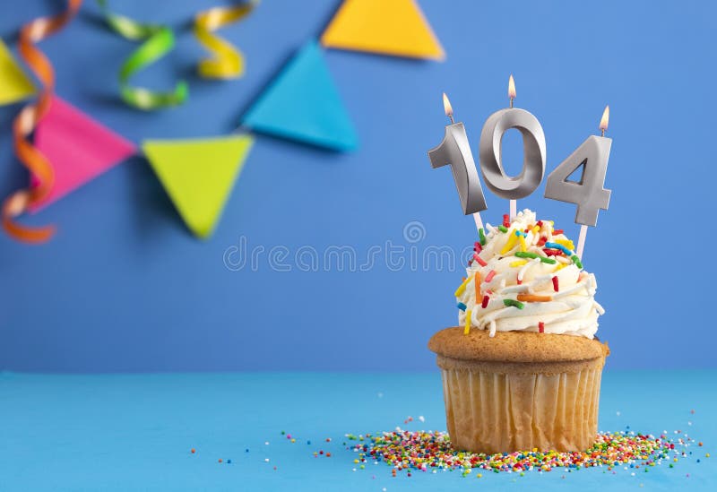Candle Number 104 Stock Photos - Free & Royalty-Free Stock Photos from ...