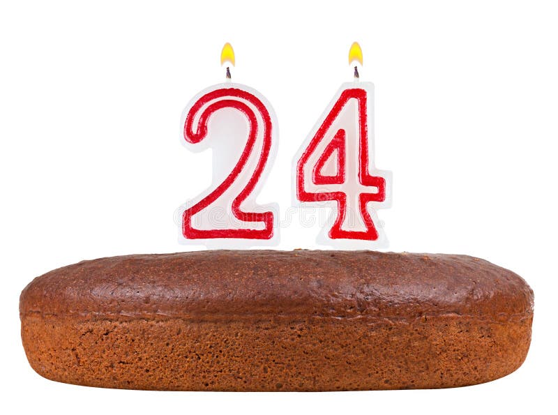 24 Birthday Cake Photo