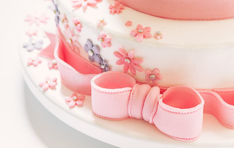 Birthday Cake Decoration stock photo. Image of texture - 40827330