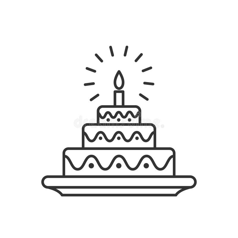 Cake 3d Icon Vector Isolated or Pie Strawberry Sweet Birthday Flat Mini ...