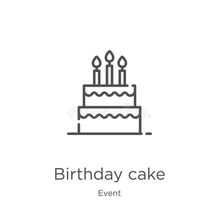 Cake Outline Stock Illustrations – 73,040 Cake Outline Stock ...