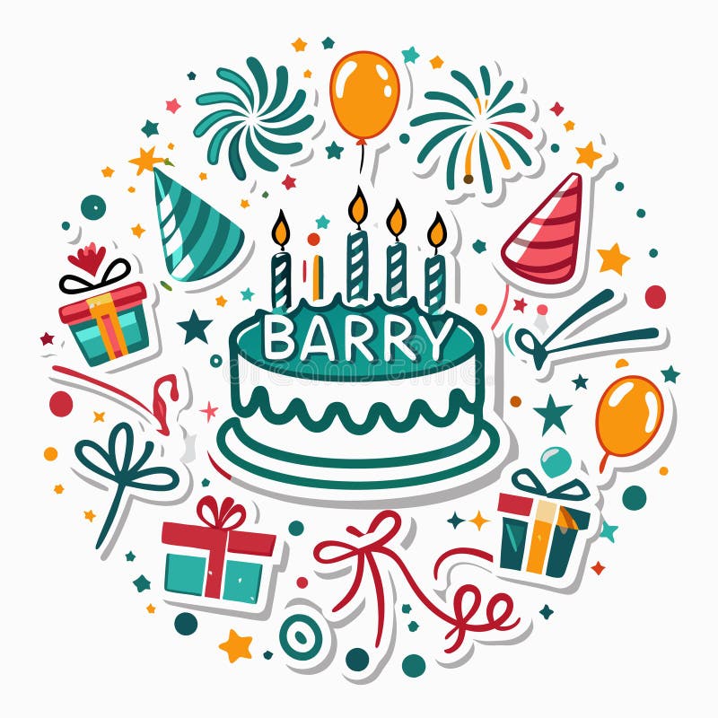 Name Barry Stock Illustrations – 8 Name Barry Stock Illustrations ...