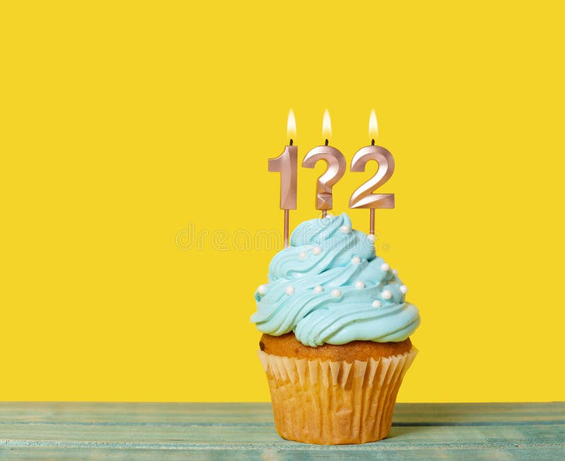 Birthday Cake with Number 1, Question Mark and Number 2 Stock Photo ...