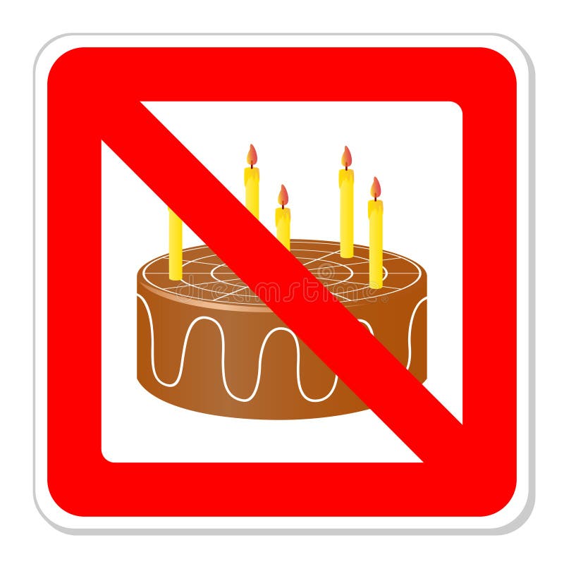 Birthday cake. stock vector. Illustration of dessert - 35754534