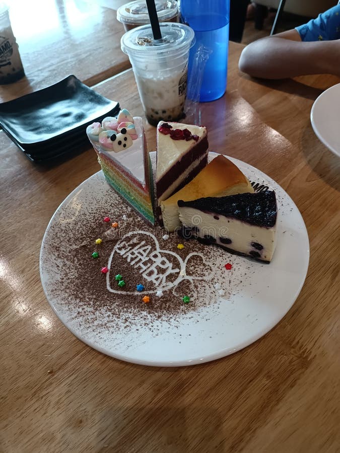 Birthday Cake Sweet Moments Stock Image - Image of food, snack: 262564911