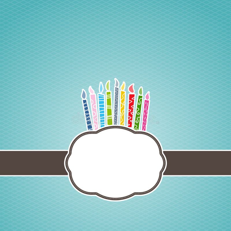 Birthday Text Boxes stock vector. Illustration of decoration - 57494024