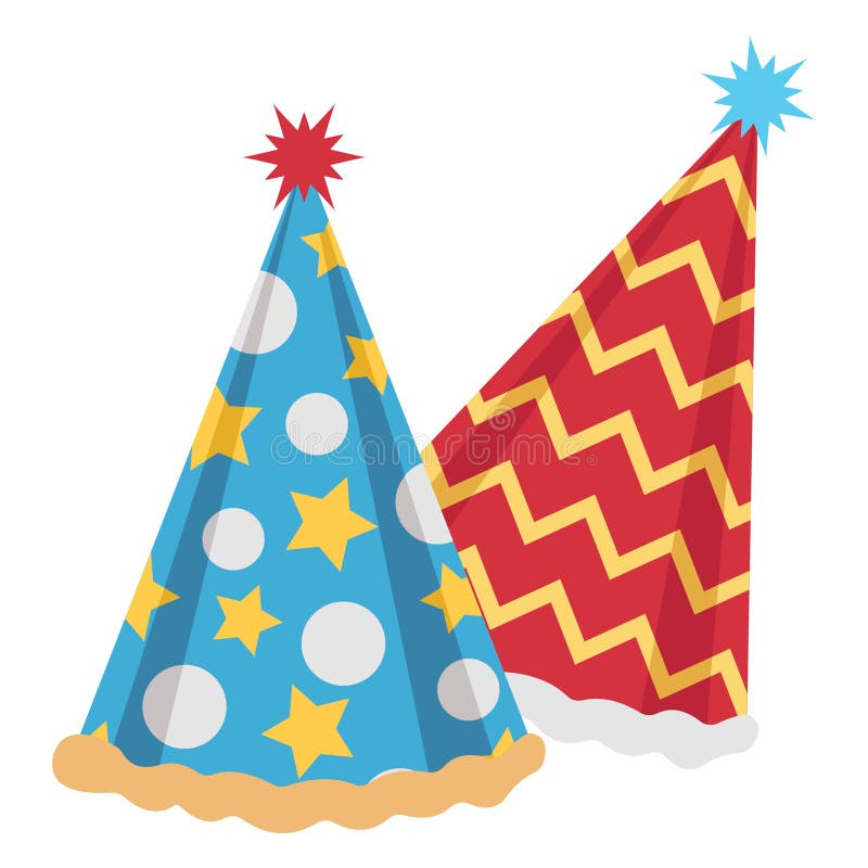 Birthday Cap Vector Icon Which Can Be Easily Modified or Edit Stock ...