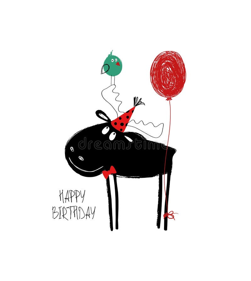 Birthday Moose Stock Illustrations – 397 Birthday Moose Stock ...