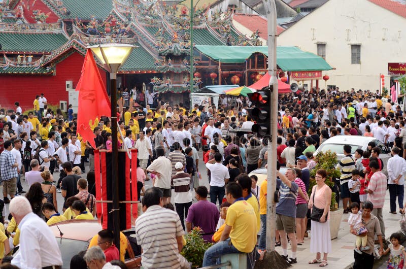 Birthday Celebration of Deity Kong Teck Choon Ong Editorial Photography ...