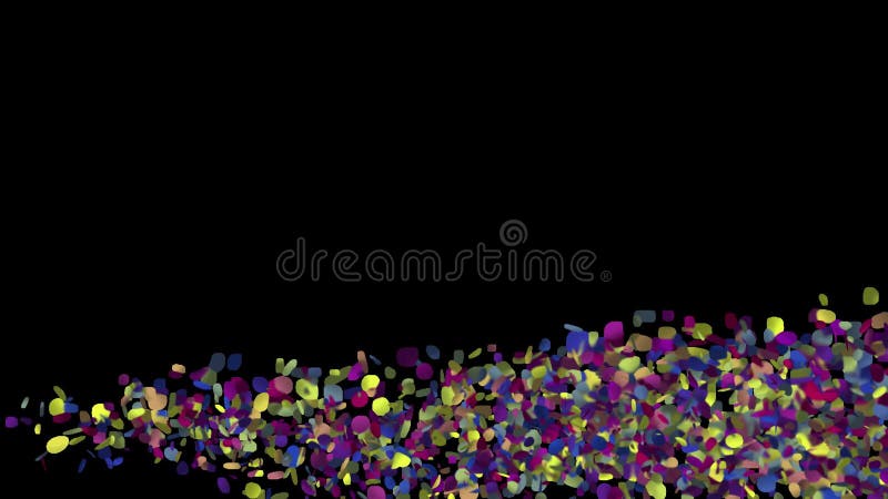 Birthday Confetti Explosion Animation Motion Graphics Stock Footage - Video of birthday ...