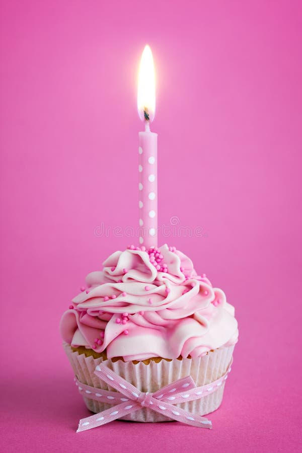 Birthday cupcake stock photo. Image of fairy, baking - 19543380