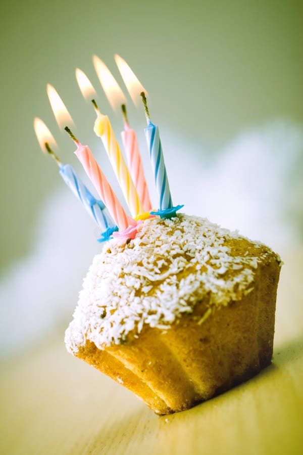 Birthday cupcake stock photo. Image of sweet, eating, candy - 5457402