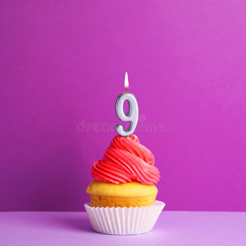 430 Number Nine Birthday Candle Stock Photos - Free & Royalty-Free ...