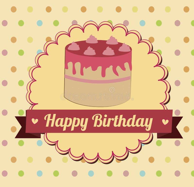 Birthday design stock vector. Illustration of date, show - 37477303