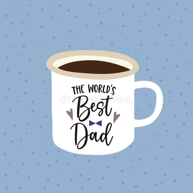 Fathers Day Worlds Best Dad Cartoon Clipart Stock Vector - Illustration ... Fathers Day Worlds Best Dad Cartoon Clipart Stock Vector - Illustration ...